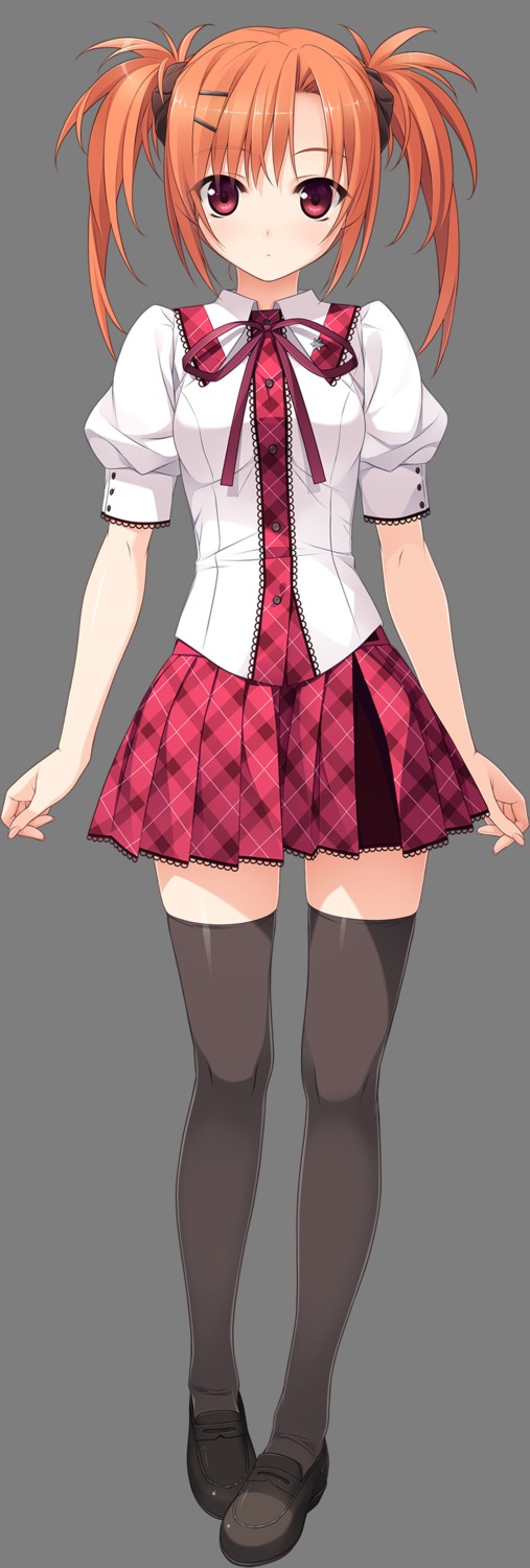 sphere hashimoto takashi imouto no katachi sumeragi ayaka seifuku thighhighs transparent png ...